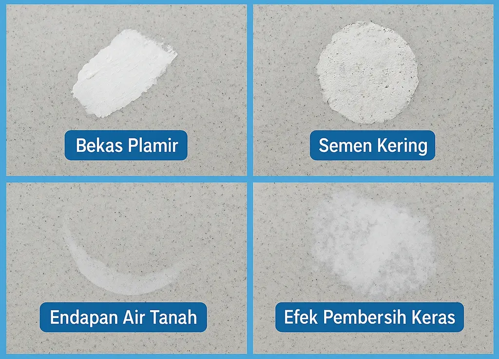 Cara Menghilangkan Noda Putih di Granit Tanpa Bahan Kimia Berbahaya